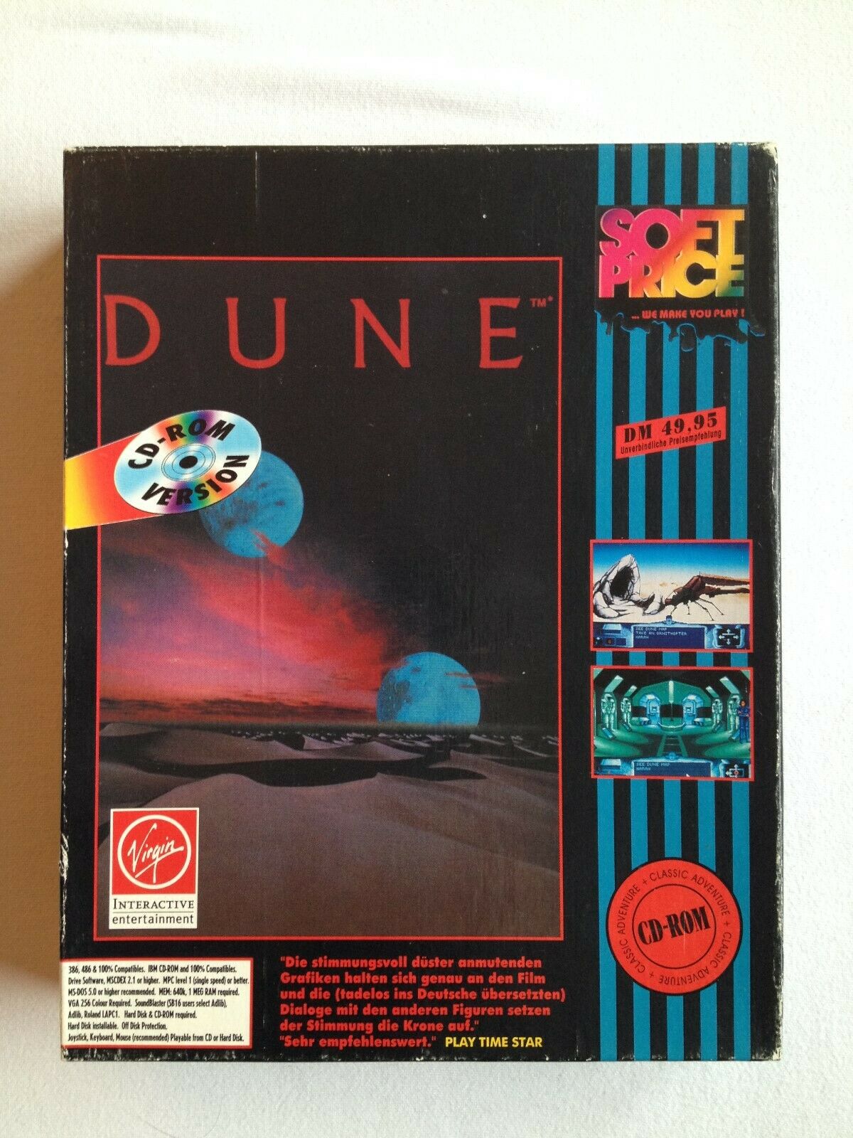 DOS PC Retro games: The difference between the CD version and the CD ...